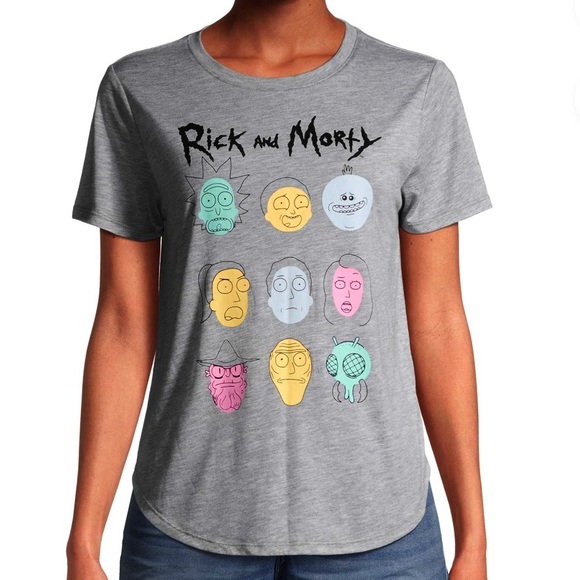 Jerry Leigh | Tops | Jerry Leigh Tshirt M Rick And Morty Adult Swim ...